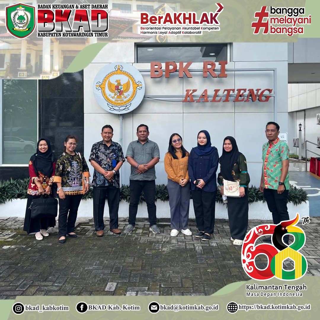 Pembahasan Koreksi LKPD T.A. 2024 Bersama Tim Pemeriksa BPK-RI di Aula ...